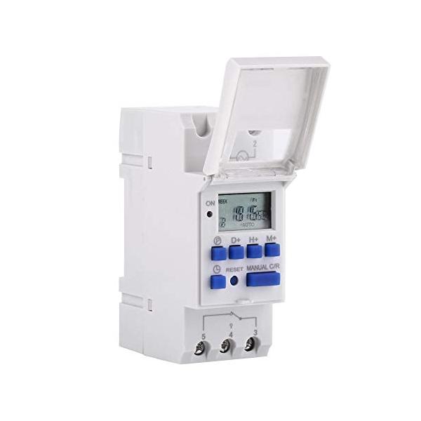 【ご購入後の当店からの連絡はご登録のメールアドレスに通知いたします。必ずご確認ください】【高品質的な素材で作る】本デジタルタイムスイッチは高品質の素材で作られており、長寿命を持っています。頑丈で壊れにくいのであんしんで使用できます。そして、...