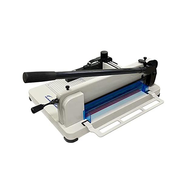 【ご購入後の当店からの連絡はご登録のメールアドレスに通知いたします。必ずご確認ください】[サイズ]: 高耐久ギロチンペーパーカッター-12インチ、ベースサイズ:21インチ x 15インチ x 1 1/2インチ、全体のサイズ:21インチ x ...