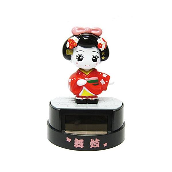 【ご購入後の当店からの連絡はご登録のメールアドレスに通知いたします。必ずご確認ください】サンタ ソーラー 舞妓ちゃん(赤)