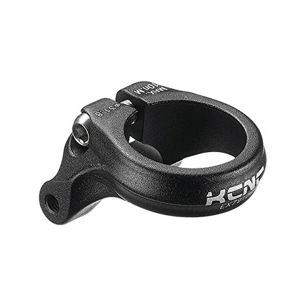 【ご購入後の当店からの連絡はご登録のメールアドレスに通知いたします。必ずご確認ください】シートステーにダボ穴の無いフレームにリアキャリアを取り付けるためのシートクランプ。材質:6061アルミニウム合金サイズ:31.8mmカラー:ブラックブラ...