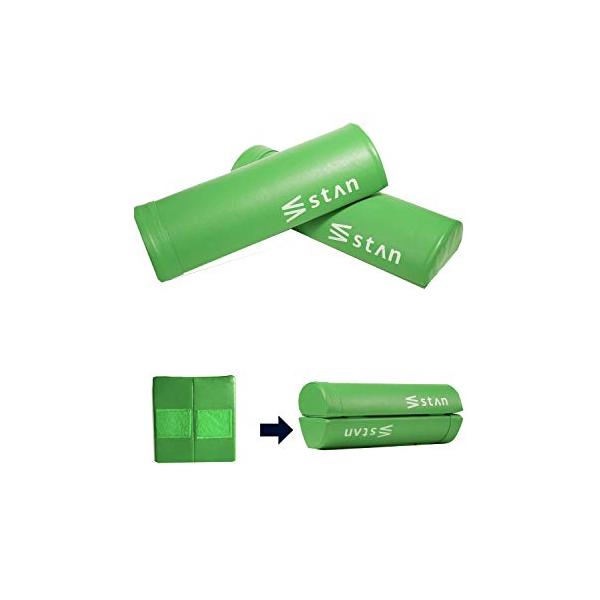 【ご購入後の当店からの連絡はご登録のメールアドレスに通知いたします。必ずご確認ください】?【　自宅でいつでも手軽にセルフケア　】半円にもヨガポールにもなる便利な2way！身体のケアが自宅で手軽に行える stan 半円 ストレッチ用ポールセッ...