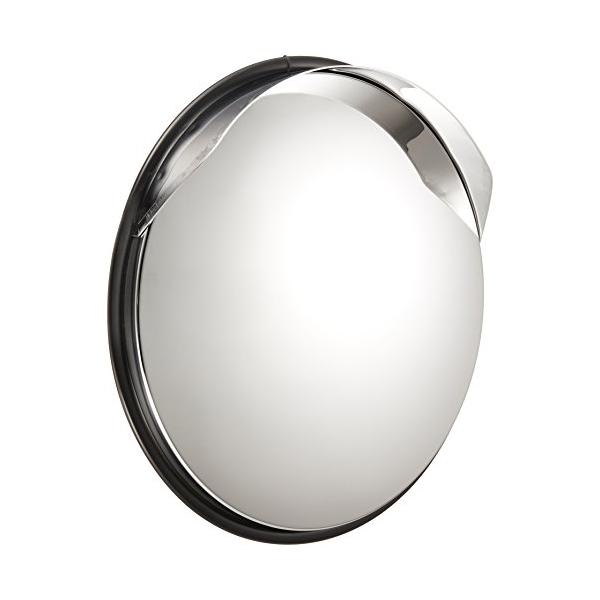 【ご購入後の当店からの連絡はご登録のメールアドレスに通知いたします。必ずご確認ください】信栄物産 カーブミラー ステンレスミラー 丸型 S-1BK 325φ