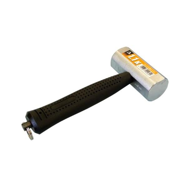 【ご購入後の当店からの連絡はご登録のメールアドレスに通知いたします。必ずご確認ください】特長1:サビに強く、強靭です。特長2:落下防止コードが装着できます。ハンマーサイズ:約Φ42mm×100mm柄の長さ:約180mm重量:約1390g