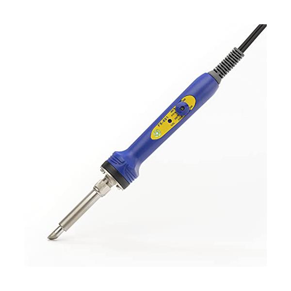 【ご購入後の当店からの連絡はご登録のメールアドレスに通知いたします。必ずご確認ください】電源:AC 100V 50/60Hz消費電力:47W設定温度範囲:240~540℃付属こて先:6.5C型(品番 T19-C65)プラグ形状:平型プラグ全...