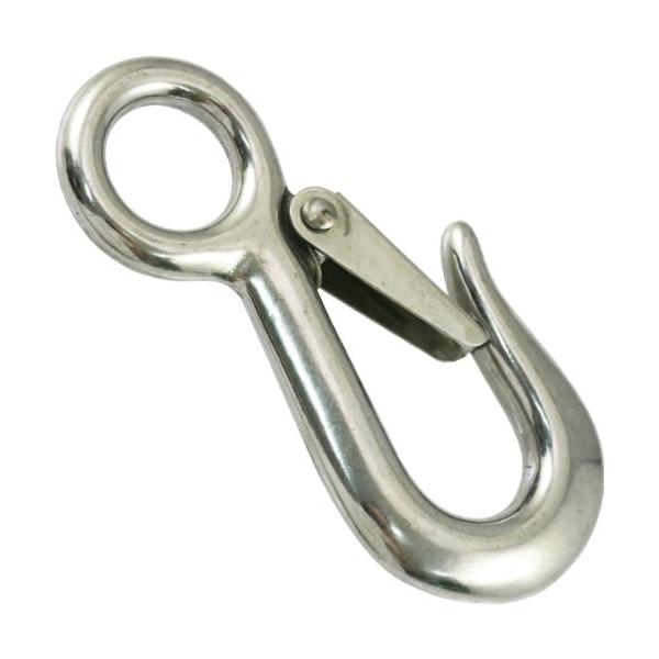 【ご購入後の当店からの連絡はご登録のメールアドレスに通知いたします。必ずご確認ください】H=80mm L=22mm S=16mm E=10mm D=8mm d=7mm使用荷重 150kgワイヤーロープ等の端末金具として、荷物の吊上げ作業等に...