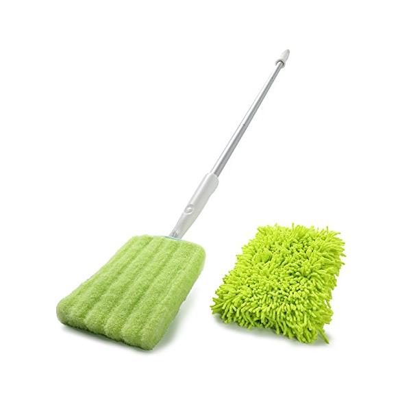 【ご購入後の当店からの連絡はご登録のメールアドレスに通知いたします。必ずご確認ください】サイズ:全長約115cm重量:330g材質:クリーナー:毛/ポリエステル100%、基布/ポリエステル、ゴム/合成ゴム、モップ:毛/ポリエステル100%、...