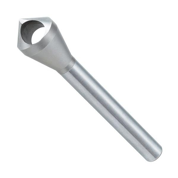 【ご購入後の当店からの連絡はご登録のメールアドレスに通知いたします。必ずご確認ください】サイズ:全長55×外径10mm質量:13g用途:鉄・アルミニウム・真鍮・銅・アルミ・合板等の面取り、バリ取り、穴のくり広げ材質:ハイス鋼(SKH)使用範...