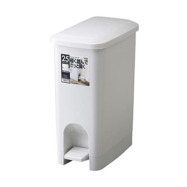 【ご購入後の当店からの連絡はご登録のメールアドレスに通知いたします。必ずご確認ください】幅22x奥行39.6x高さ47cm本体/PP容量 25Lグレー原産国:日本軽く踏んでさっと開くペダルタイプ
