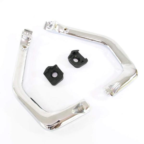 【商品概要】メーカー：ホンダ　車名：フュージョン/SE　型式：MF02　対応年式：全年式対応メーカー：ホンダ　車名：フュージョンX/XX/XSE　型式：MF02　対応年式：全年式対応純正タイプのメッキグラブバー！！プチカスタムにはもってこい...