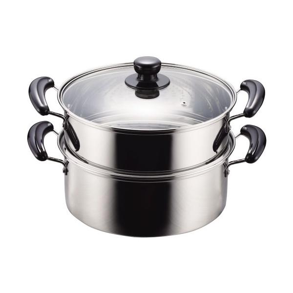 【ご購入後の当店からの連絡はご登録のメールアドレスに通知いたします。必ずご確認ください】サイズ(約):幅385×奥行285×高さ240mm本体重量(約):2.0kg材質:本体/ステンレス鋼、取っ手/フェノール樹脂(耐熱温度150度)、ガラス...