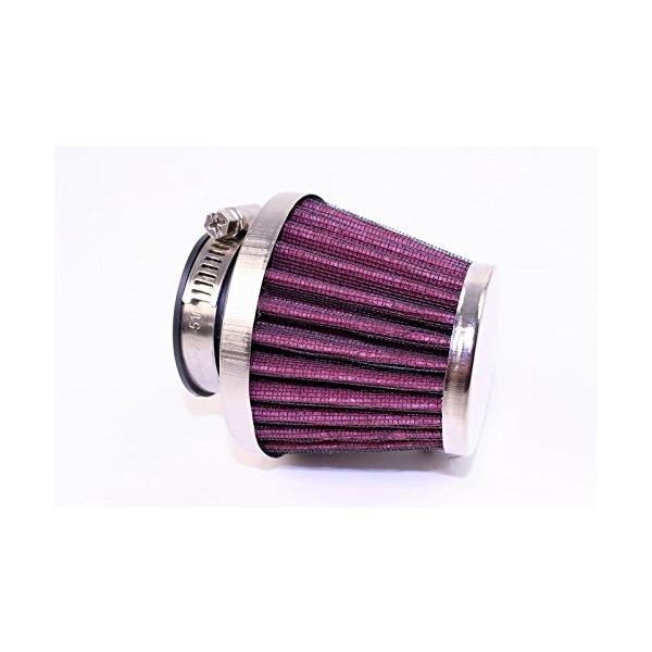 【商品概要】適合車種：汎用(取り付け口径40mm)ステンレスバンド付属サイズ： 取り付け 約φ40 フィルター部 L60×W70mm（インシュレーターラバー部分は除く）【商品説明】VM22に最適なサイズです。取り付け口径40mm【商品詳細】...