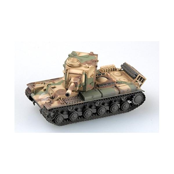 【商品概要】1/72　塗装済み完成品　プラスチック製1942年　ＫＶ-2　ドイツ鹵獲車（改造版）　夏季迷彩を再現しています。主砲　 20口径152mm榴弾砲M10 （弾数36発）モデルサイズ　1/72　車体長　10.3ｃｍ　車幅　4.6ｃｍ...