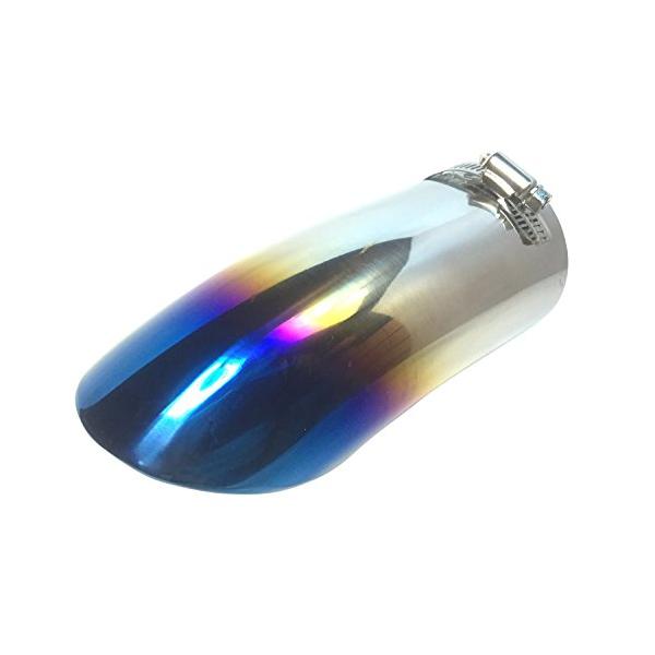 【商品概要】取付けるだけでリアビューが引き締まるマフラーカッター！多種対応のストレートタイプ！チタンタイプカラー、シルバーの２種類。サイズ　全長:165mm　幅:77mm　取付直径約57mm〜63mm汎用タイプなので取付直径、バンパーの干渉...