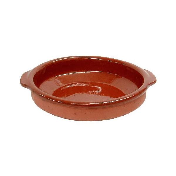 【商品概要】アヒージョを作るなら、本場スペインの土鍋で！サイズ・ 外径12cm　深さ3cm（取手含む13cm） 内径11cm　深さ2.5cm※サイズは焼き物の為、数ミリ程度の誤差があります。色は茶色の土鍋ですが、画面上では実際の色と多少違っ...