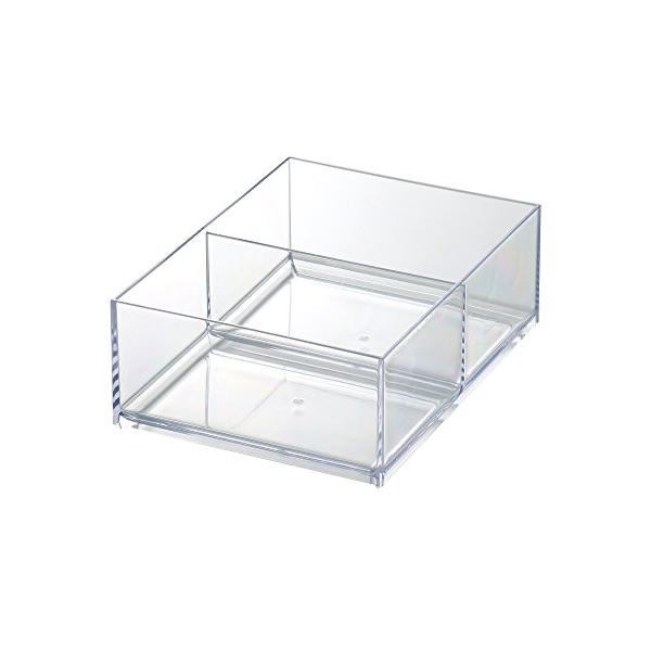 【商品概要】本体サイズ:約W11.5×D15.4×H5.7cm生産国:日本素材:スチロール樹脂小物収納に便利水洗いOK【商品説明】収納場所や用途に応じて組み合わせて使えるシステムトレーシリーズ。スタッキング機能でキレイに積み重ねられます。容...