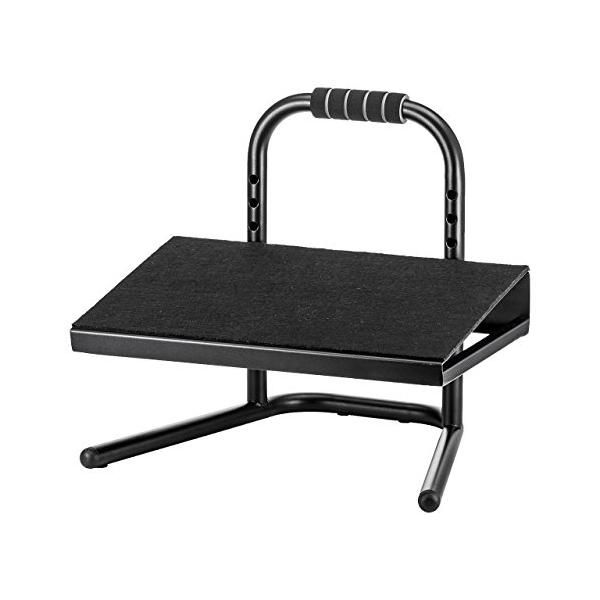 【商品概要】足を快適にサポートする フットレスト です。足を置く台は、6段階で高さを変更することができます。引っ掛けることで簡単に変更でき、台下に脱いだ靴を収納することが出来ます。(※台の高さにより、入る靴のサイズが異なります)足を置く面に...