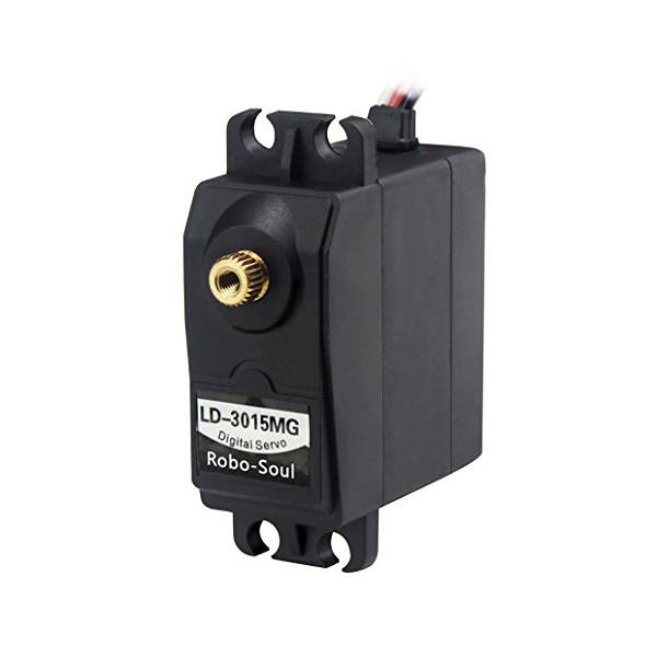 【商品概要】17kgの大きなトルク。 15kg・cm@6.6V; 17kg・cm@7.4Vフルメタルギア。 それは正確さのために良い、サービス寿命が大幅に増加している270度の回転。0度から270度までの制御可能な角度範囲、優れた直線性、精...