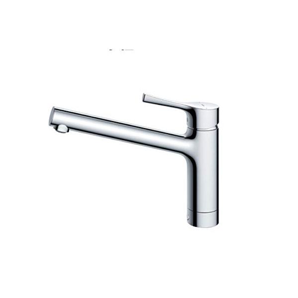 【商品概要】取付形状:台付1穴取付穴径:3.5~3.9cm対応シャワーヘッドがコンパクトなので持ちやすく、スムーズに引き出せます。継ぎ目を減らし汚れのふき取りやすさに配慮したゆるやかなカーブのデザインです。先端部に吐水切り替え機能を収納、す...