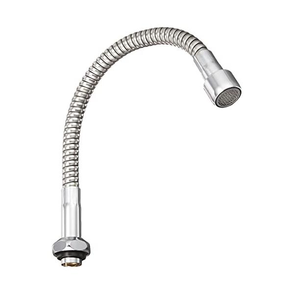 【商品概要】パイプ長さ:300mm、パイプ外径:16mm泡沫金具取付部分ネジ径:W22山20、フクロナットネジ径:W26山20使用温度:1~60度仕様:796-180泡沫金具付材質:黄銅・ステンレス・TPE【商品説明】パイプがフレキシブルに...