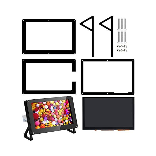 【商品概要】保護ケース付 DSIコネクタ、自動設定によりドライバ不要タッチスクリーン本体は、800x480の高解像度で、従来製品より高いタッチレスポンスにより快適な操作性能を実現高解像度と大型表示画面を備えた5インチディスプレイモニター。フ...