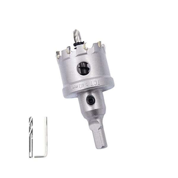 【ご購入後の当店からの連絡はご登録のメールアドレスに通知いたします。必ずご確認ください】【商品概要】?LAIWEI 40mm ホールソー,は従来のバイメタルホールソーに代わる優れた製品です。より速く、よりきれいに、より長持ちします。?超硬ホ...