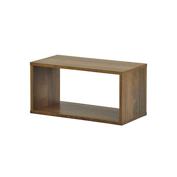 【商品概要】商品サイズ(約)：幅60×奥行30×高さ30cm、板厚：1.8cm、内寸(約)：幅56.3×高さ26.3cm材質：プリント紙化粧繊維板耐荷重：一段当たり20kg、全体40kg生産国：タイ組立：お客様組立品【商品説明】●シンプルデ...