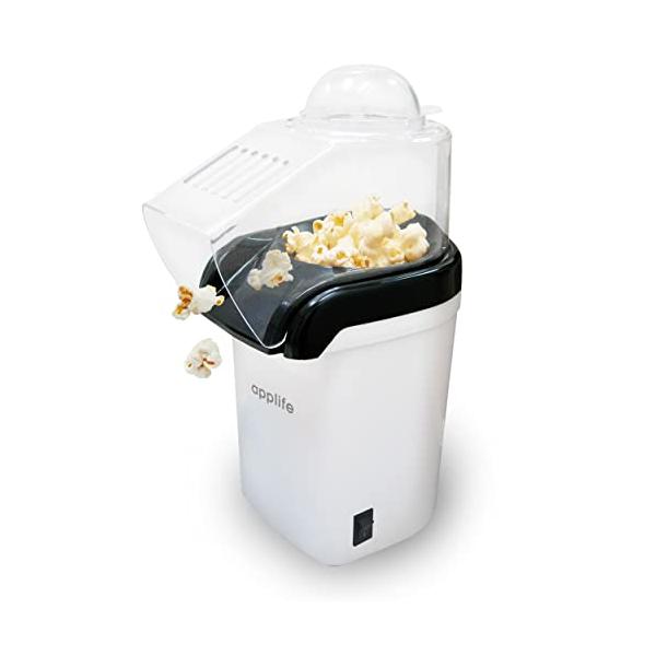 【商品概要】ホームパーティーなどのイベントに大活躍！自宅で簡単にポンッポンッと弾けるポップコーンが作れます。油を使わず調理できるので、ヘルシーなポップコーンが出来上がります。縦型のコンパクトなサイズで省スペースですむので、作る場所・置く場所...
