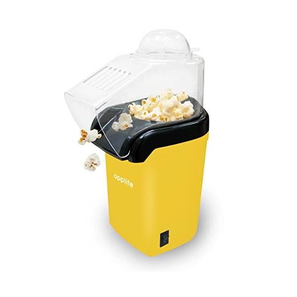 【商品概要】ホームパーティーなどのイベントに大活躍！自宅で簡単にポンッポンッと弾けるポップコーンが作れます。油を使わず調理できるので、ヘルシーなポップコーンが出来上がります。縦型のコンパクトなサイズで省スペースですむので、作る場所・置く場所...