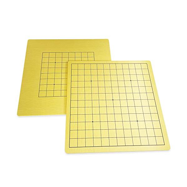 【ご購入後の当店からの連絡はご登録のメールアドレスに通知いたします。必ずご確認ください】【商品概要】初心者や入門者に最適な13路盤と9路盤のリバーシブル仕様になっています。サイズは約31×32cm、厚さは0.5cmで、薄型の合板素材を使用し...