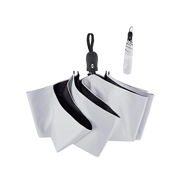 【ご購入後の当店からの連絡はご登録のメールアドレスに通知いたします。必ずご確認ください】【超軽量*携帯便利】 折りたたみ日傘フラットなデザインで、バッグに簡単に入れることができます。折りたたんだ厚さはわずか4cm、長さは25.5cm、重さは...