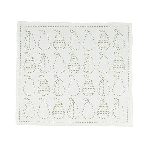 【ご購入後の当店からの連絡はご登録のメールアドレスに通知いたします。必ずご確認ください】【商品概要】図案に沿って刺すだけ。かんたんキット水で消える図案プリント済み生地はやわらかく、針通りの良い綿素材を使用。出来上がりサイズ：約縦30cm×横...