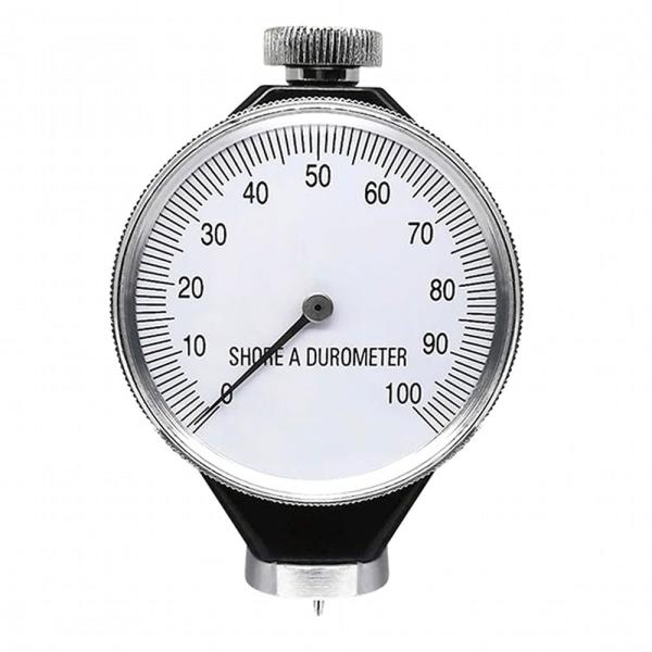 【商品概要】A型は、一般ゴム、合成ゴム、軟質ゴム、ポリカーボネート、皮革、ワックス等に適しています。測定範囲は0-100HAまで測定可能で、より正確な測定値を得ることが可能です。軽量で耐久性のある強いステンレス材で長く使えます。サイズ： 8...