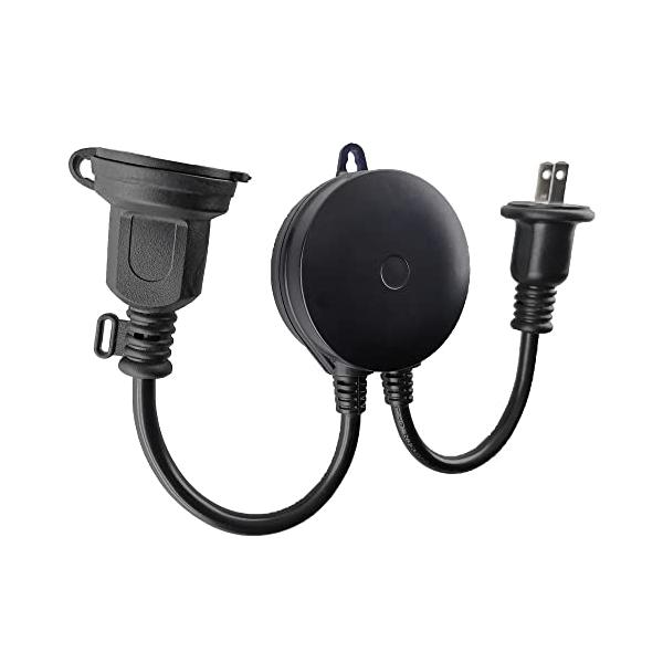 【ご購入後の当店からの連絡はご登録のメールアドレスに通知いたします。必ずご確認ください】【商品概要】●照明器具とコンセントの間に接続するだけで、玄関灯、防犯灯、装飾灯ガーデンライト、作業灯などが、夜になると自動点燈し、朝になると自動的に消灯...