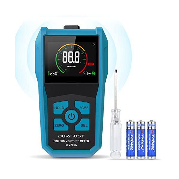 【ご購入後の当店からの連絡はご登録のメールアドレスに通知いたします。必ずご確認ください】【測定対象】：薪 水分計は4種類の材料（DRYWALL，MASONRY，SOFTWOOD，HARDWOOD）を測定できます。これは、生活のほとんどの材料...