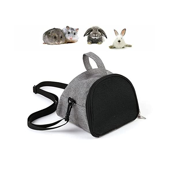 【商品概要】【適用対象】この小動物用キャリーバッグは鳥、トカゲ、イグアナ、カメレオン、ピッグ、フェレット、モルモット、チンチラ、ハムスター、ラットなど爬虫類小動物ペットに適用する。取っ手付きでペットとのお出かけに最適です。 旅行に帰省、ドラ...