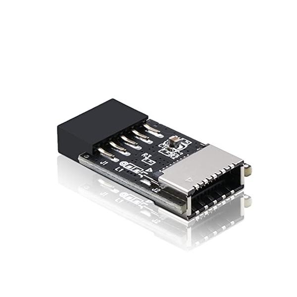 【商品概要】古い M/B を保存して、最新の USB TYPE-C インターフェイスをサポートし、USB C デバイスに簡単にアクセスできるようにします。180 度のコネクタ インターフェイスで、マザーボード コネクタの位置またはシャーシの...