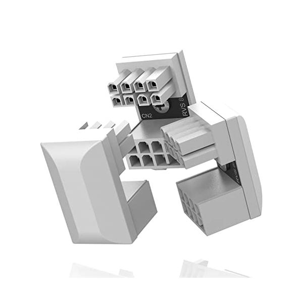 【商品概要】PCIE 8PIN ケーブルの取り付け方向を変更するために設計されています。 ご購入前にGPUコネクタの向き（STD[標準タイプ]またはRVS[リバースタイプ]）にご注意ください。パッケージには、コネクタ インターフェイス アダ...