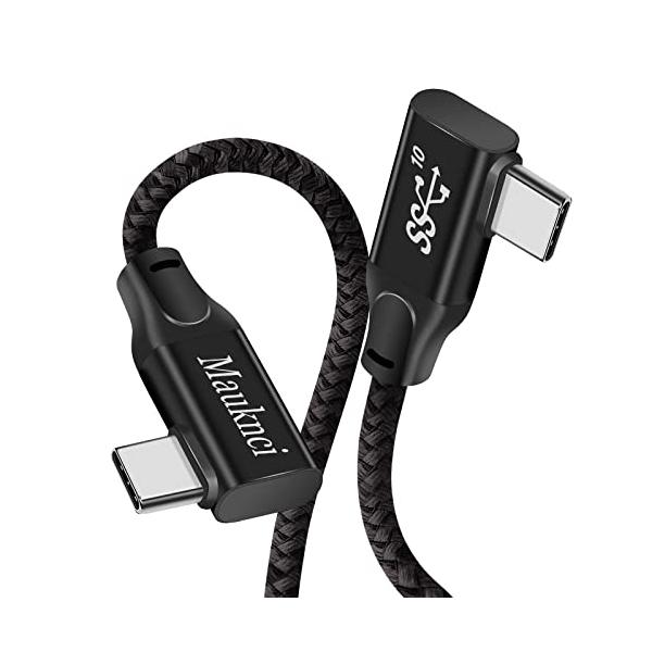 【ご購入後の当店からの連絡はご登録のメールアドレスに通知いたします。必ずご確認ください】【商品概要】最大100W超高速充電の L字 USB Type C ケーブル、USB PD(Power-Delivery)に対応しており、最大100W (...