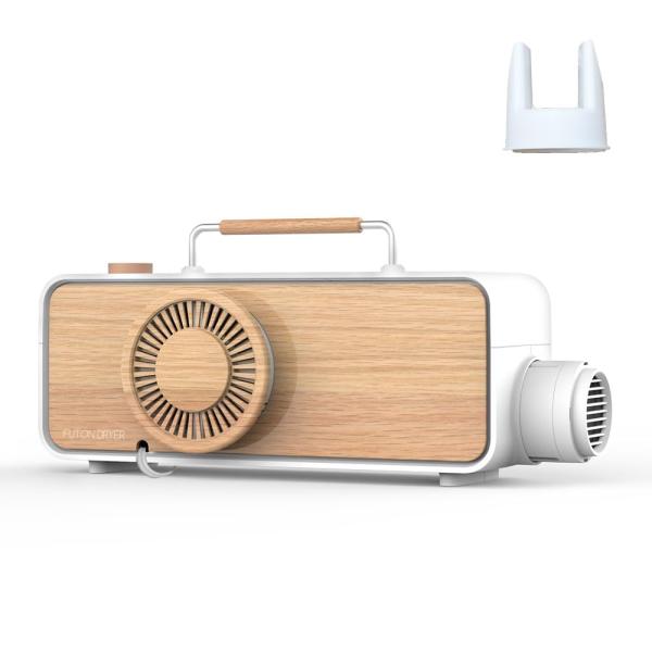 【商品概要】◆１台５役のふとん乾燥機。ダニ退治・衣類・くつ・足元あたためなど機能満載。◆出しっぱなしでも気にならないおしゃれなデザイン。コンパクトなので収納にも困らない。◆オールシーズン使えるので梅雨のカビや湿気対策にも。◆布靴・革靴・ブー...