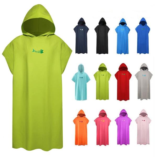 【商品概要】【快適素材】ファイバーダブルフリース生地を使用。吸水性に優れ、柔らかくて肌触りのいいお着替えポンチョです。速乾性にも優れているので、お風呂後や温泉、海やプールなど海のレジャーにも最適です。ロングヘアのママにもぴったり！【サイズ】...