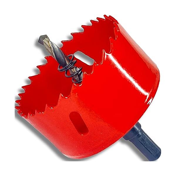 【ご購入後の当店からの連絡はご登録のメールアドレスに通知いたします。必ずご確認ください】【商品概要】HSS バイメタル ホールソーです。(こちらの商品は単体タイプでの出品になります。)適用材：鉄・アルミ・石膏ボード・プラスチック・木材・盤 ...