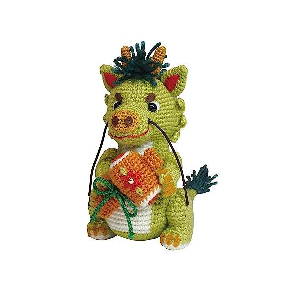 【ご購入後の当店からの連絡はご登録のメールアドレスに通知いたします。必ずご確認ください】【商品概要】【商品説明】-【商品詳細】ブランド：オリムパス製絲(Olympus Thread)商品名：干支キット 編みぐるみ 小づちの青龍 MK-94製...