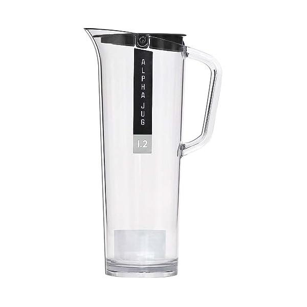 【ご購入後の当店からの連絡はご登録のメールアドレスに通知いたします。必ずご確認ください】【商品概要】サイズ:幅15.1×奥行9.7×高さ27cm容量:1.2L / 生産国：日本モノトーン調でスタイリッシュなシンプルジャグ水切れがよく注ぎやす...