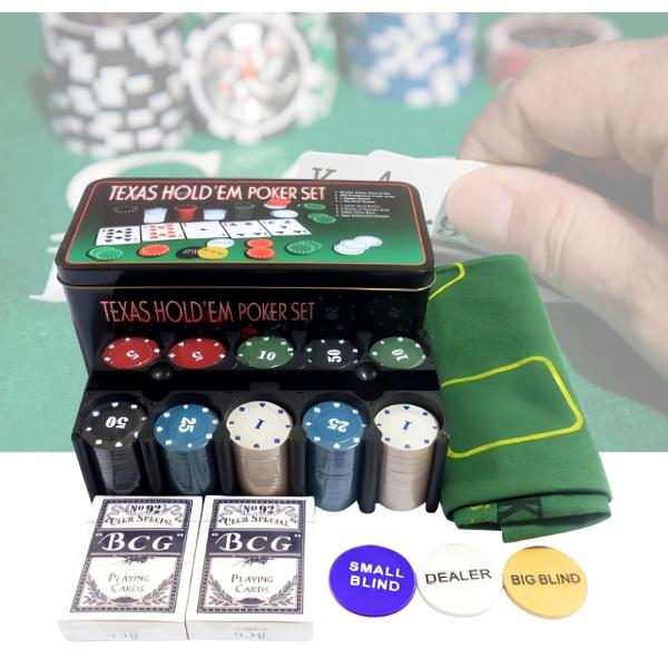 【商品概要】【家庭で楽しむプレミアムカジノ体験】 初心者から上級者まで幅広く楽しめるテキサスホールデム入門セットを含むこのポーカーセットは、ブラックジャックなどの他のカジノゲームにも対応し、あらゆるプレイヤーのニーズに応えます。【遊び心と品...