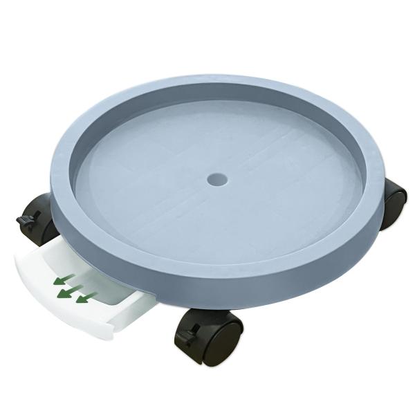 【商品概要】簡単に移動させる:自在キャスターと固定キャスターを組み合わせることで、鉢植えを簡単に移動させることができます。これにより、植物に最適な日光や温度条件を見つけることが容易になります。貯水トレー付き：貯水トレーが付属しているので、植...