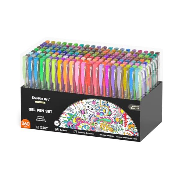 コンテンポラリー180メタリック/1 Count (Pack of 360)/SAGP180+180-50D・Color:180メタリック・パッケージ個数:1・セット内容グリッター色、メタリック色、ネオン色、ミックス色など揃っていた180色...