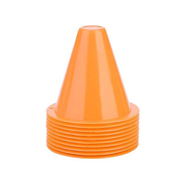 パッケージ個数:1・通知が簡単スポーツコーンは鮮やかな色でデザインされています。・コーン型コーン型で 持ち運びや収納が簡単にできます。スポーツトレーニング 屋外ゲーム 建設をテーマにした誕生日パーティーの装飾に最適です。・優れた性能スペース...