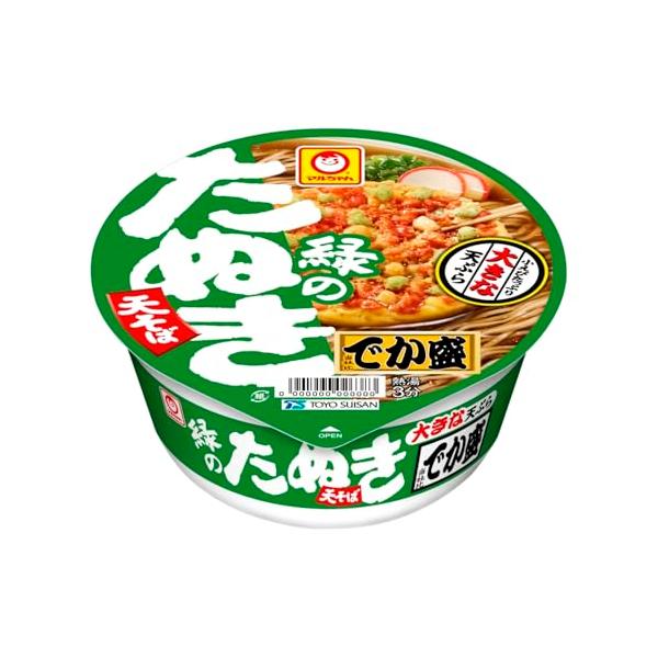 でか盛 東-/146グラム (x 12)/-・Style:でか盛 東・パッケージ個数:12・醤油と砂糖が絶妙バランスな東向けつゆの緑のたぬきお客様に長く愛され続けるロングセラー商品。鰹節と宗田鰹節のだしをベースに、醤油と砂糖でバランスよく仕...