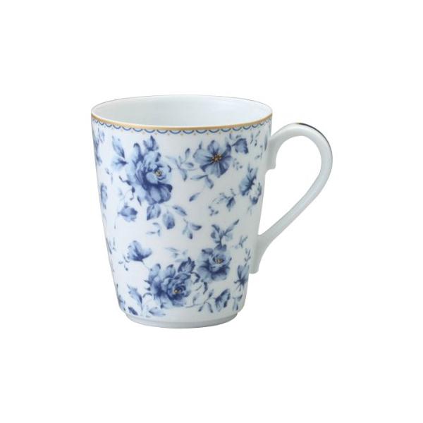 洋食器・フラワー ブルー 1個 (x 1) 41373-6152・・Color:フラワー ブルー・本体サイズ:長径(口径+ハンドル)110×短径(口径)80×高さ95mm×容量300cc(満水容量)・本体重量:140g・素材:一般磁器・原産...