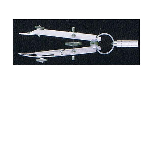 -/-/-・パッケージ個数:1・ドラパス社　独式　小型スプリングコンパス　烏口・全長：85mm・製図半径：20mmまで・一番小さいタイプの小型スプリングコンパスは 特に小円の作図に向いています。・それぞれの用途の専用品で、差替は出来ません。